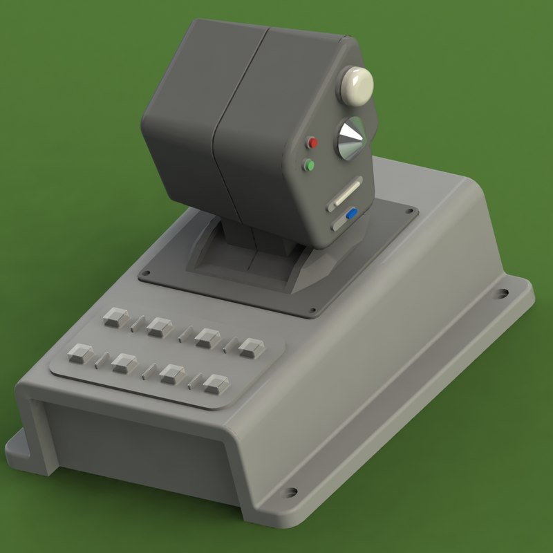 3d joystick model