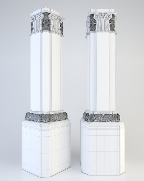 3d model column