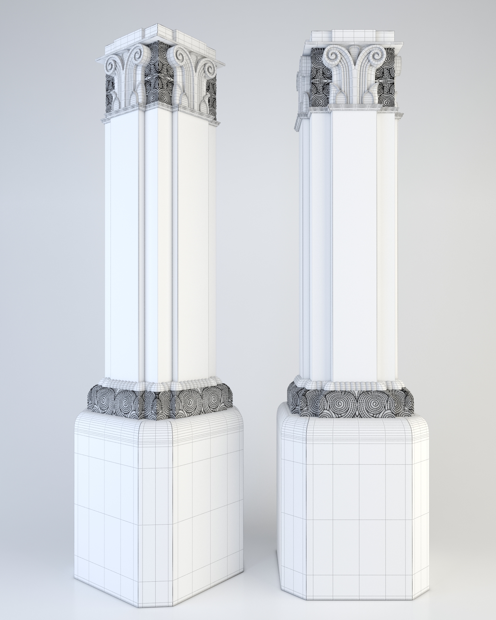 3d model column