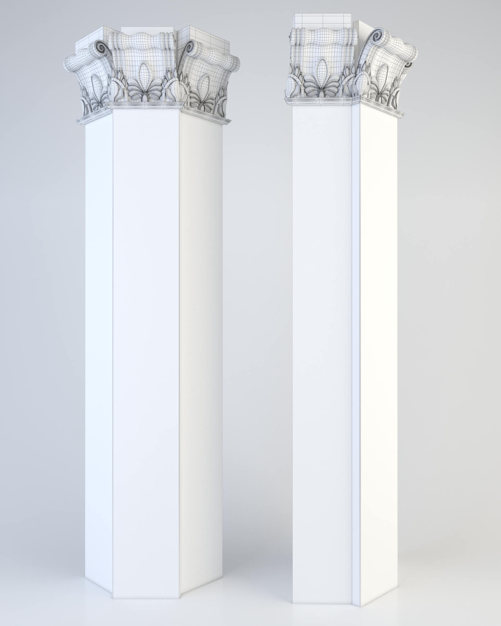 3d model column