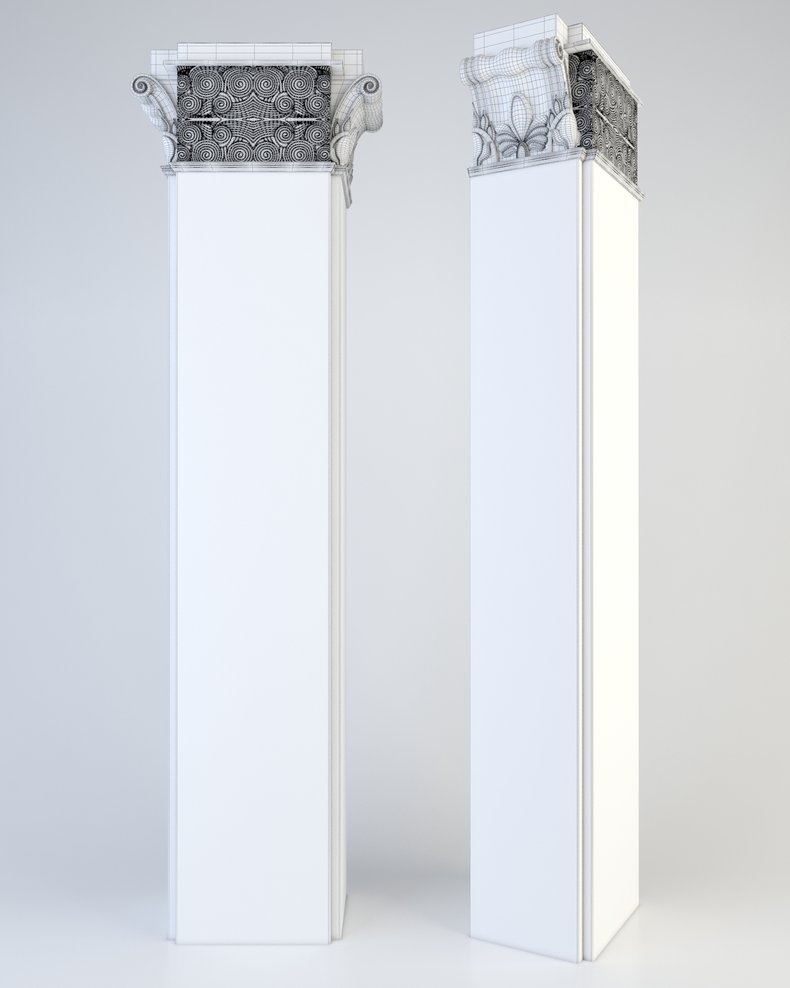 3d model column