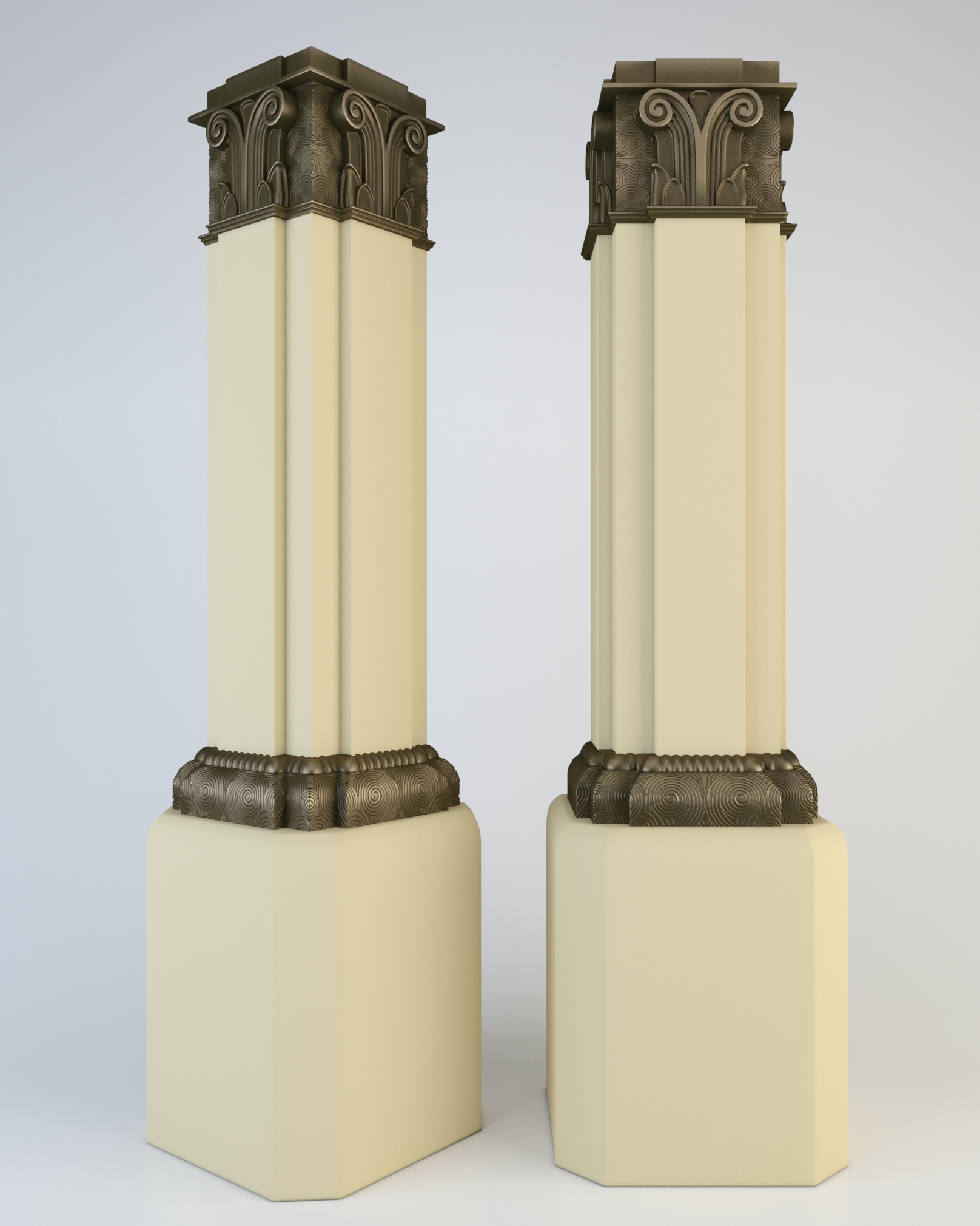 3d model column