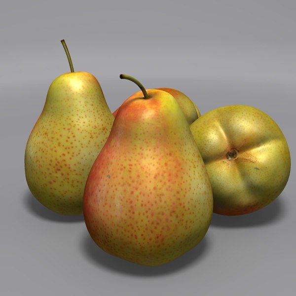 pear 3d model