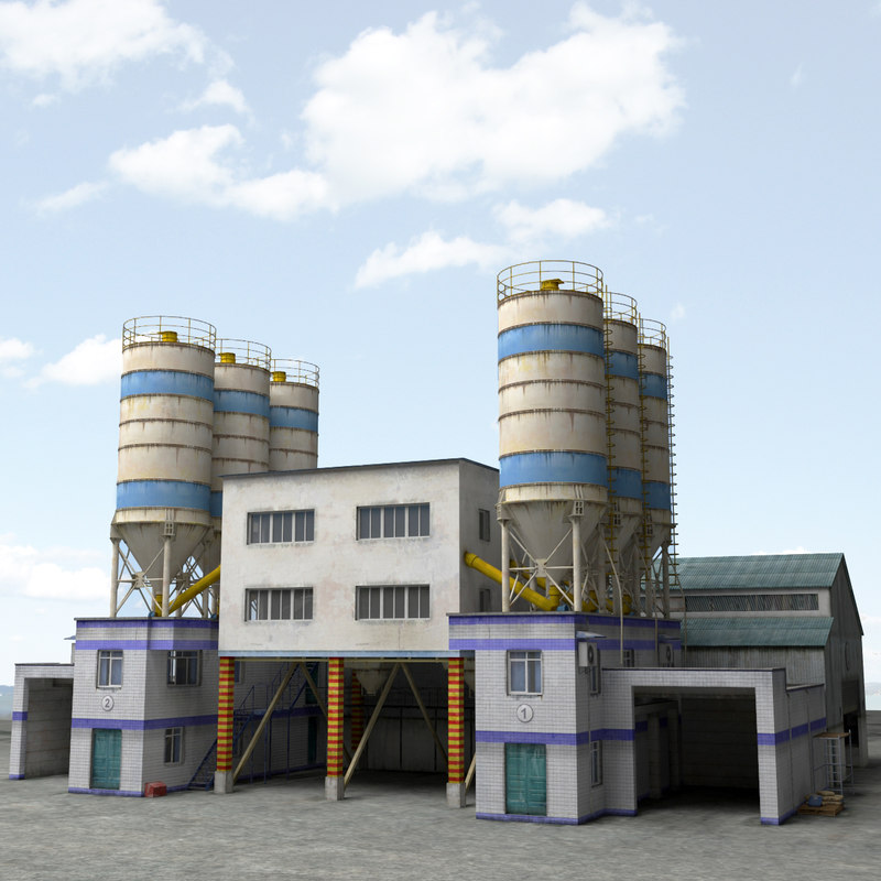 3d 3ds plant factory area