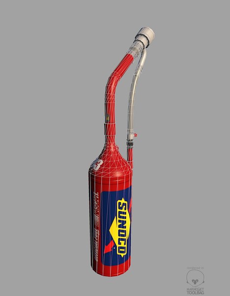 3d nascar gascan gas tank