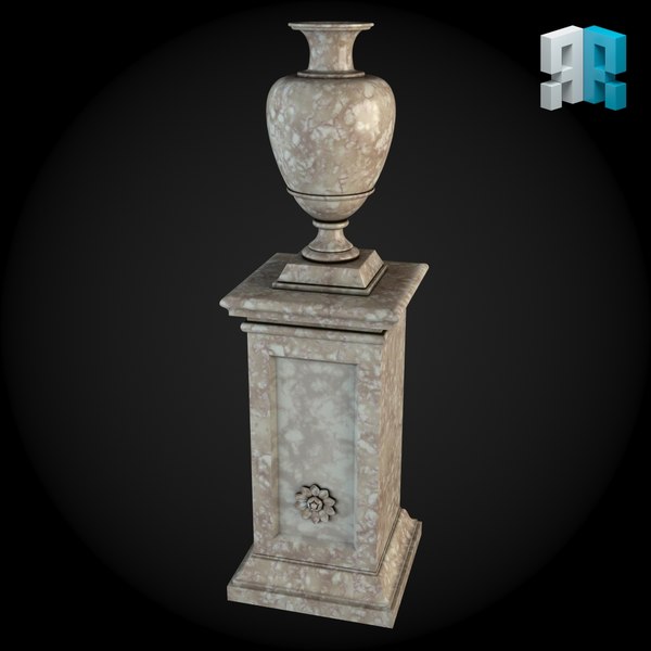 Pedestal 3D Models for Download | TurboSquid