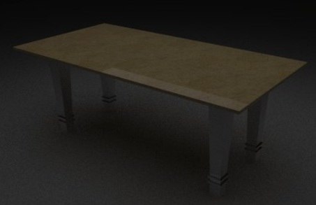 3ds stainless dining table
