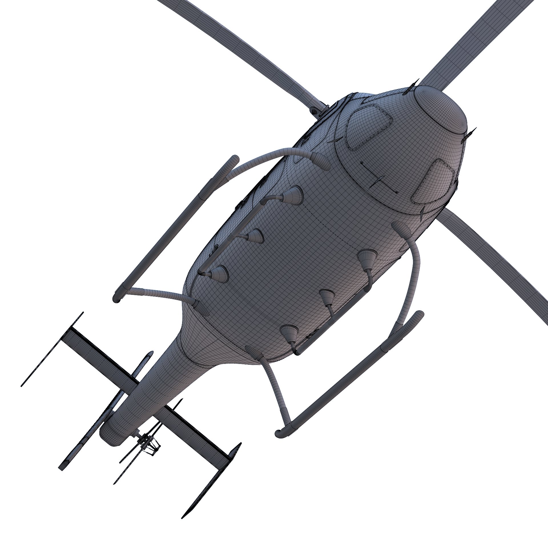 Bell 429 Ems Helicopter 3d Max bell-429-ems-helicopter-3d-max