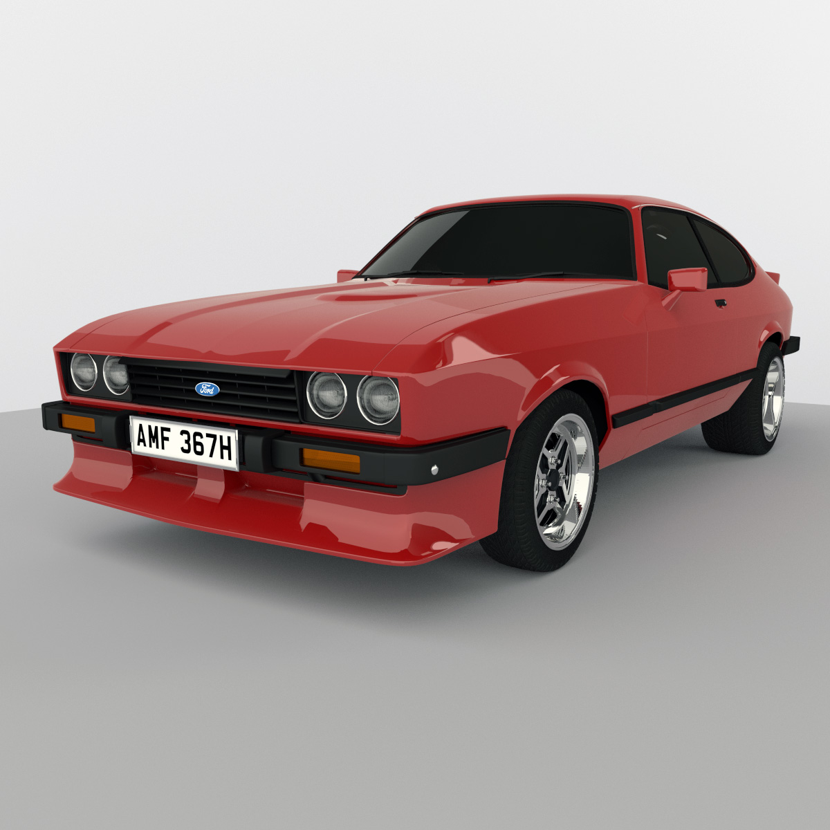 Ford Capri Modelo 3D - TurboSquid 788944