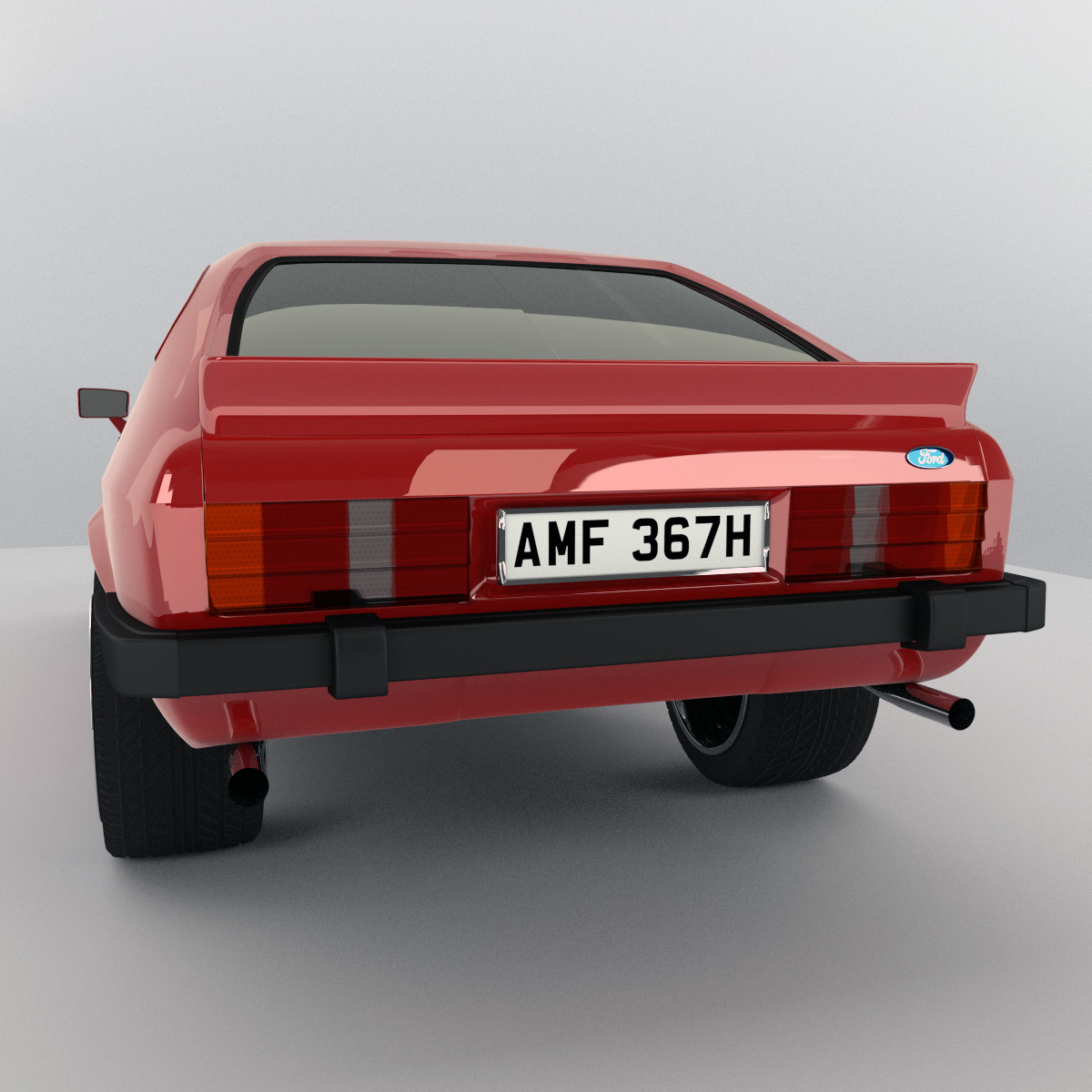 Ford Capri Modelo 3D - TurboSquid 788944