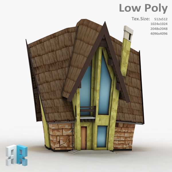 3d fantasy building model