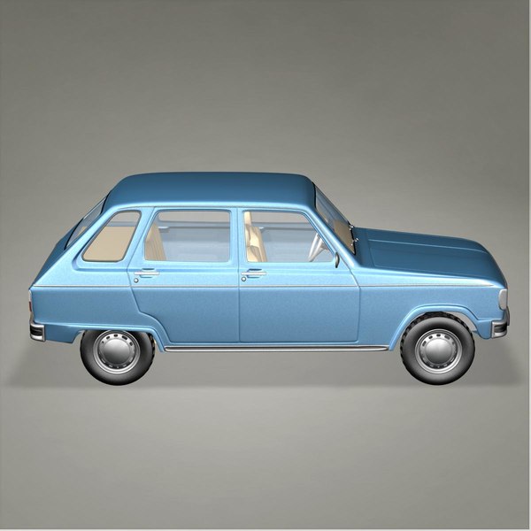 3d renault 6