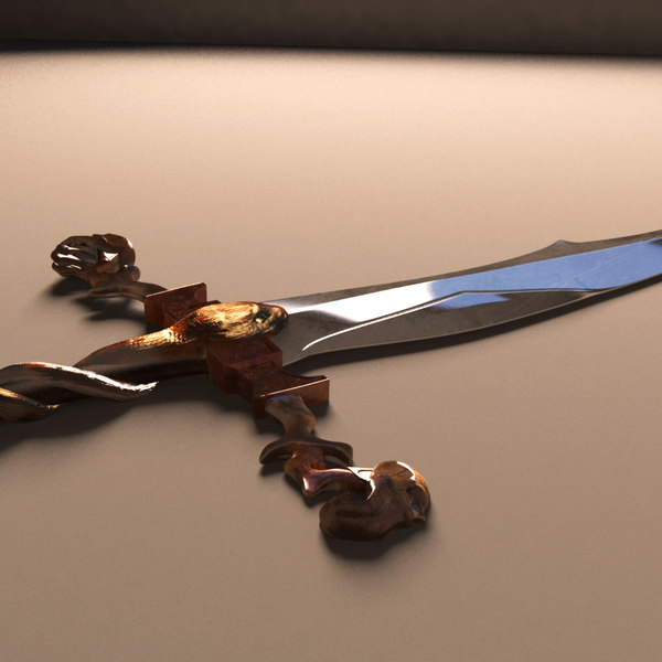 3d ma snake sword