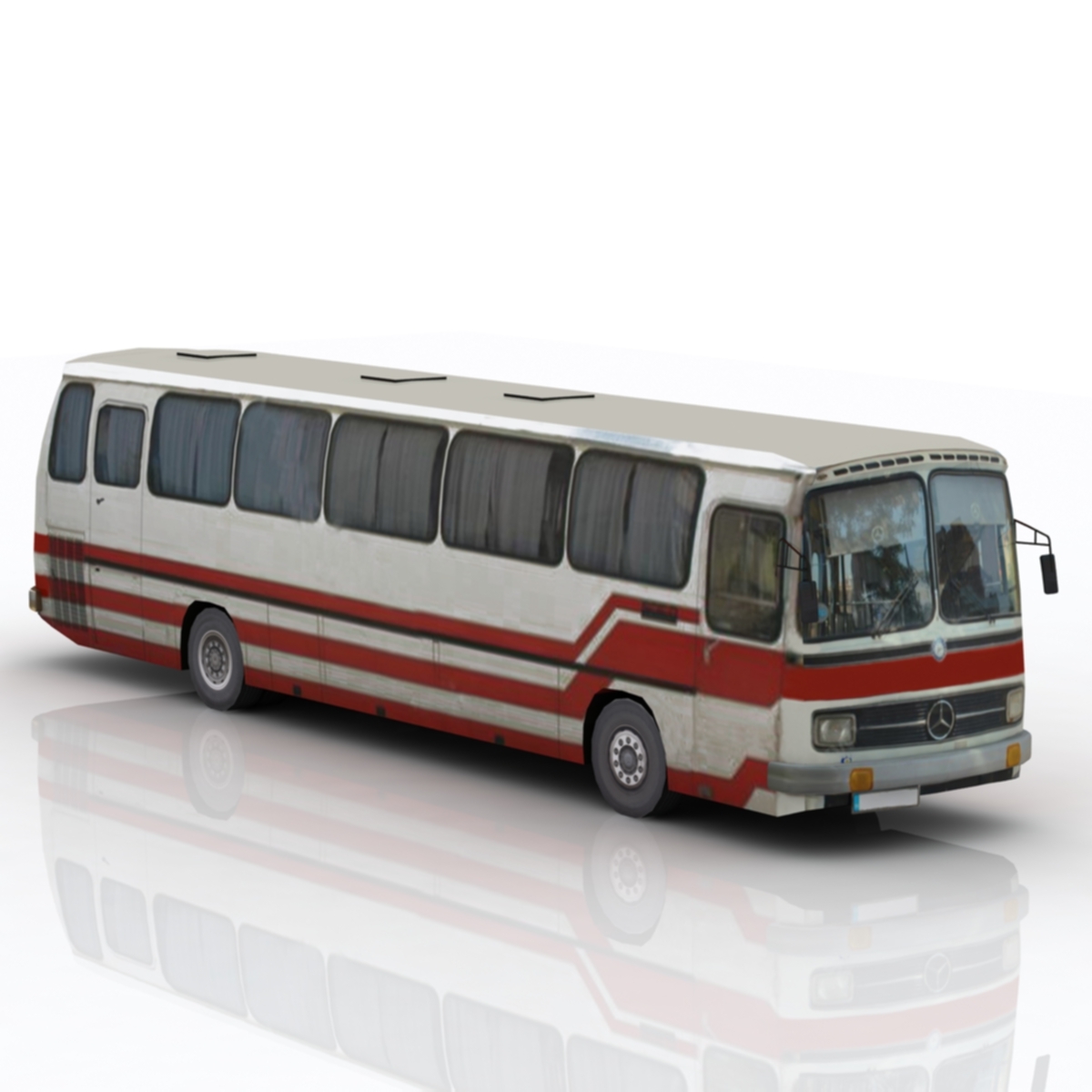 mercedes benz 0 302 3d model