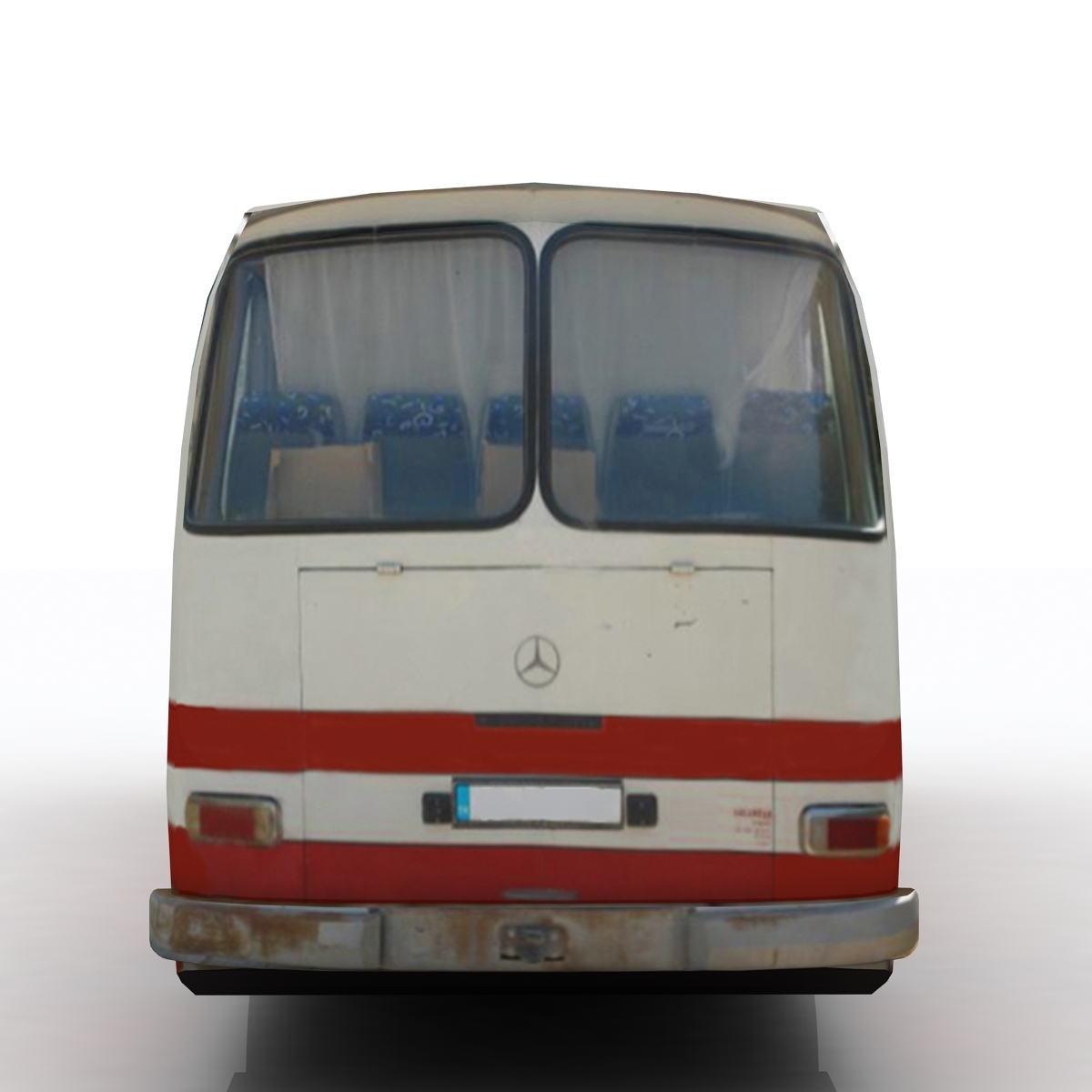 mercedes benz 0 302 3d model