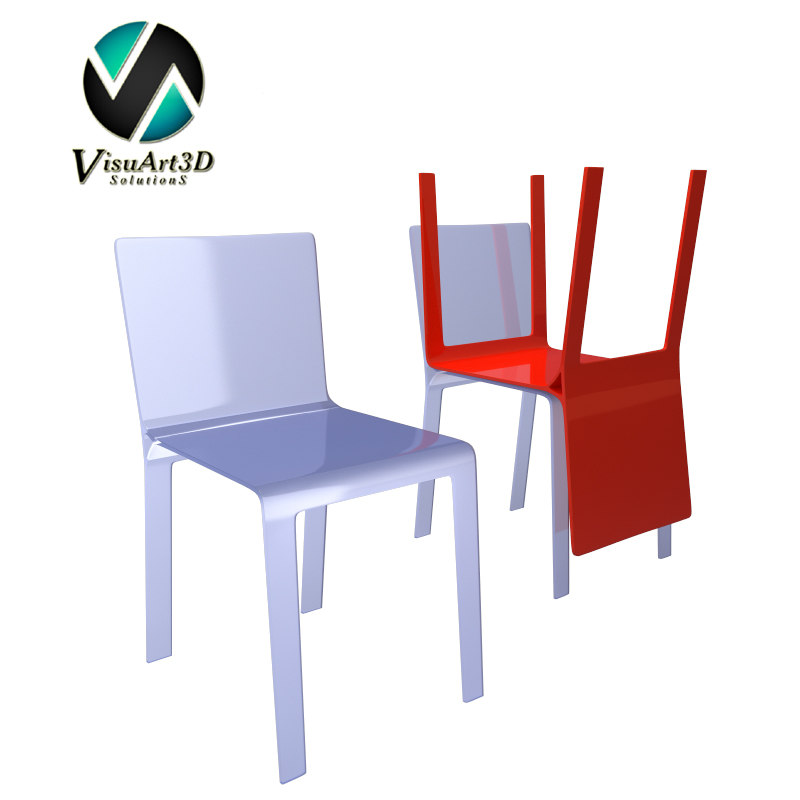 challenge chair materials 3d model