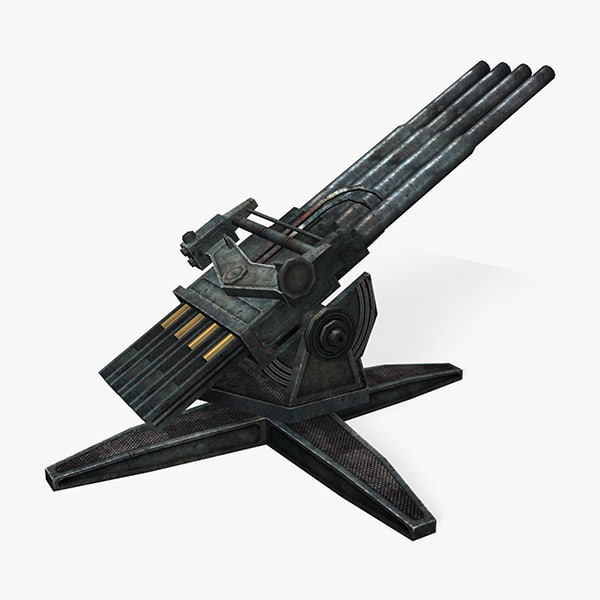 3d war cannons