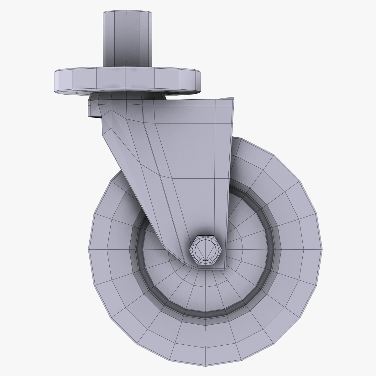 wheel cart 3d max