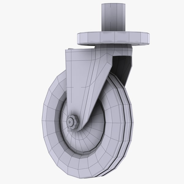 wheel cart 3d max