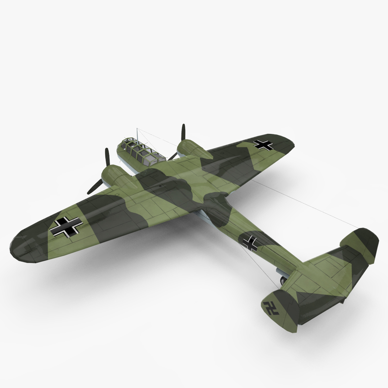 3d model dornier 17