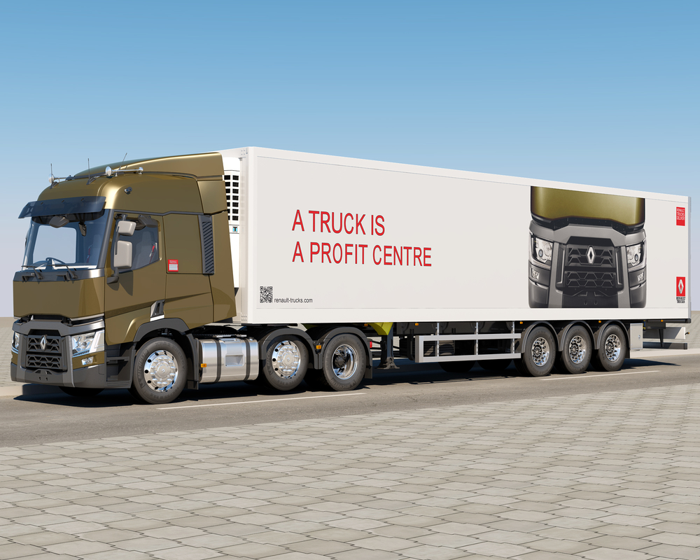 3d renault t 6x2 model