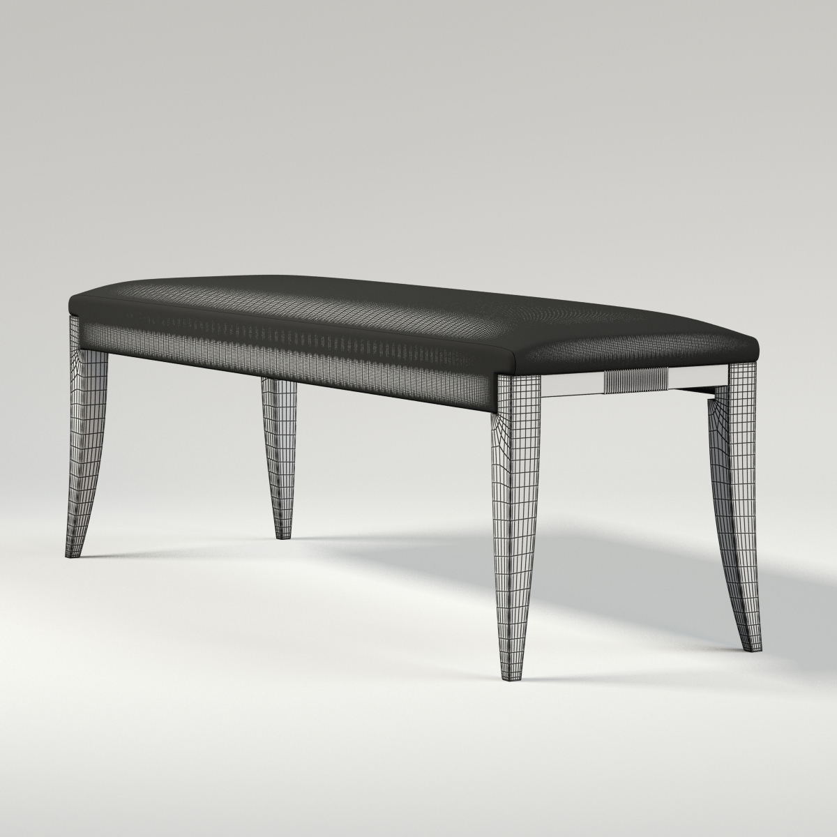 baker atelier bench 3d model