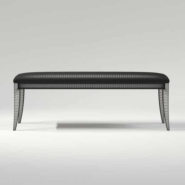 baker atelier bench 3d model