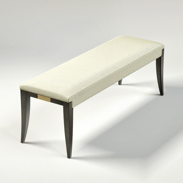 baker atelier bench 3d model