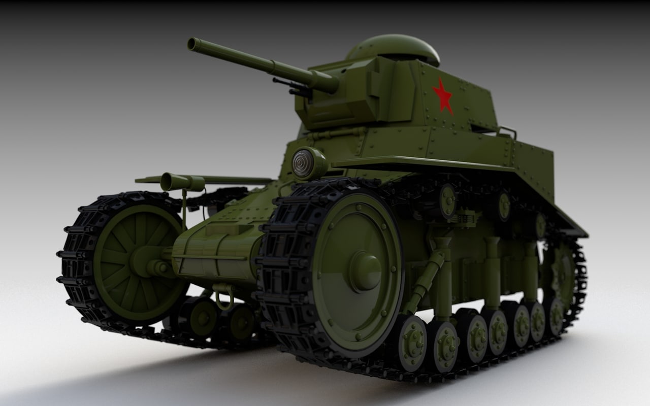 c4d t-18 light tank