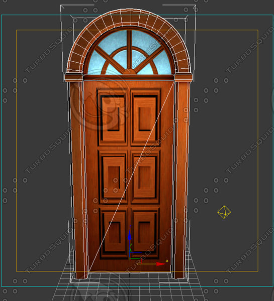 3d door model