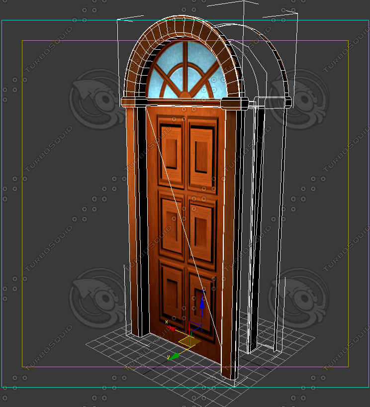 3d door model
