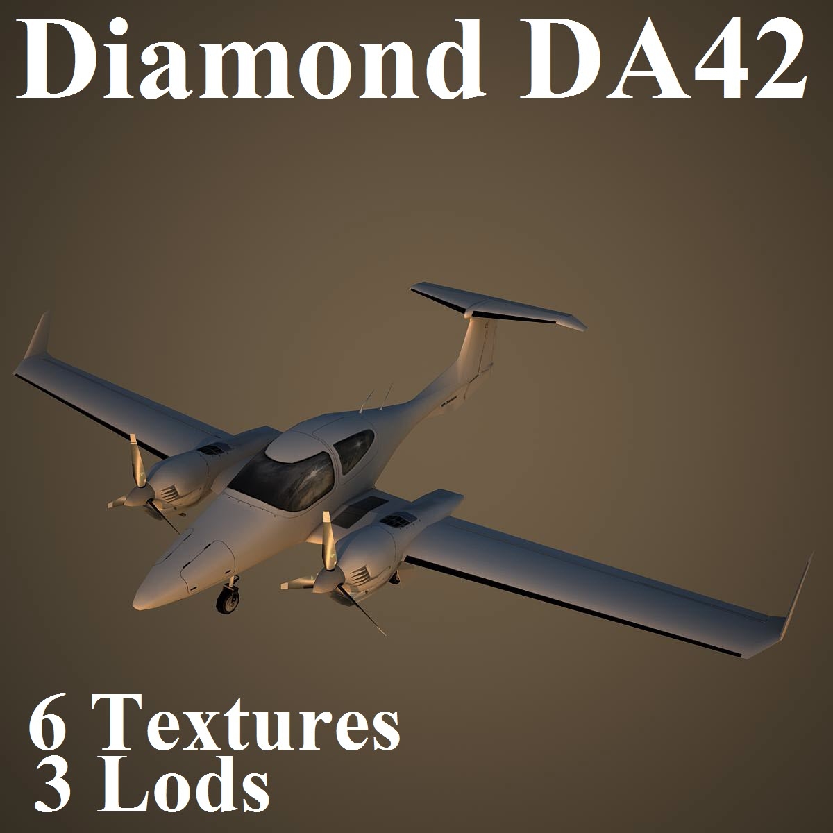 diamond da42 3d model