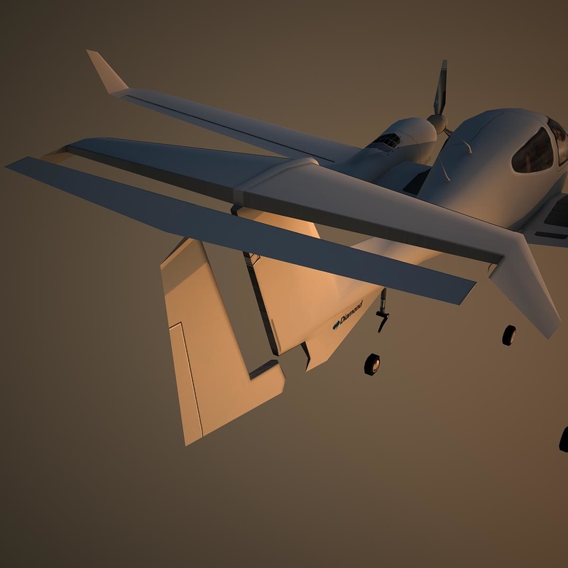 diamond da42 3d model