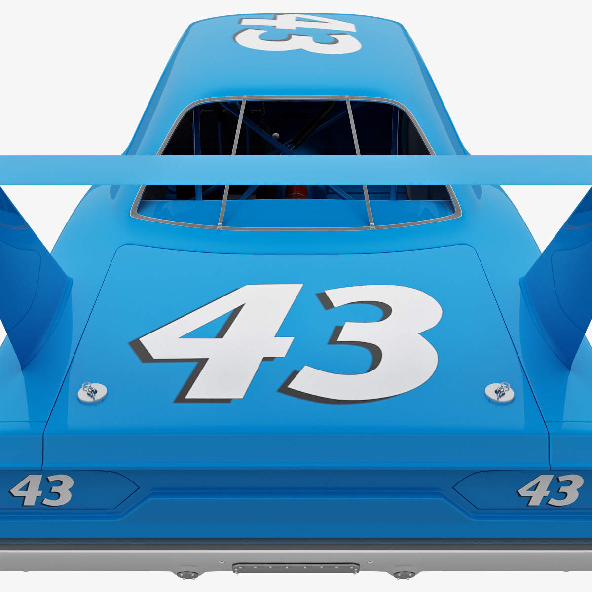 3d nascar car plymouth superbird
