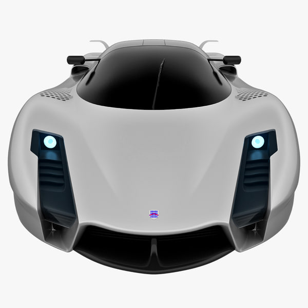 supercar ssc ultimate aero 3d c4d