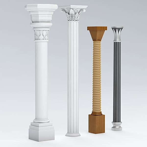 column 3d max