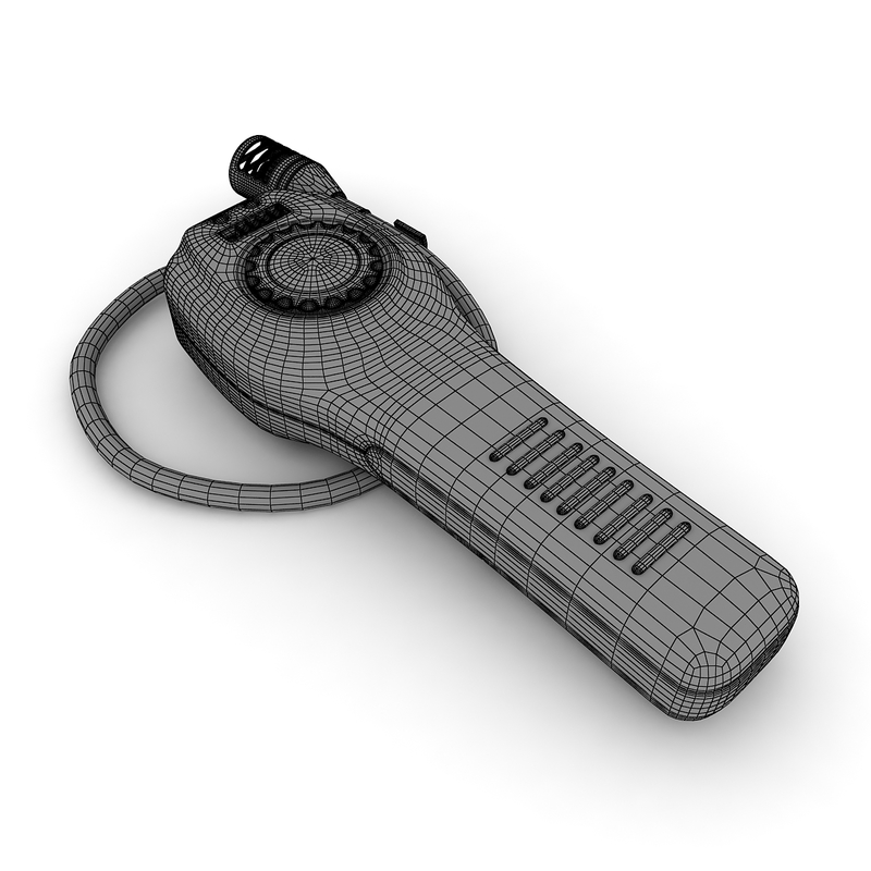 gas detector 3d model