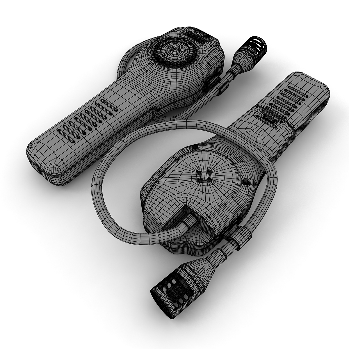 gas detector 3d model