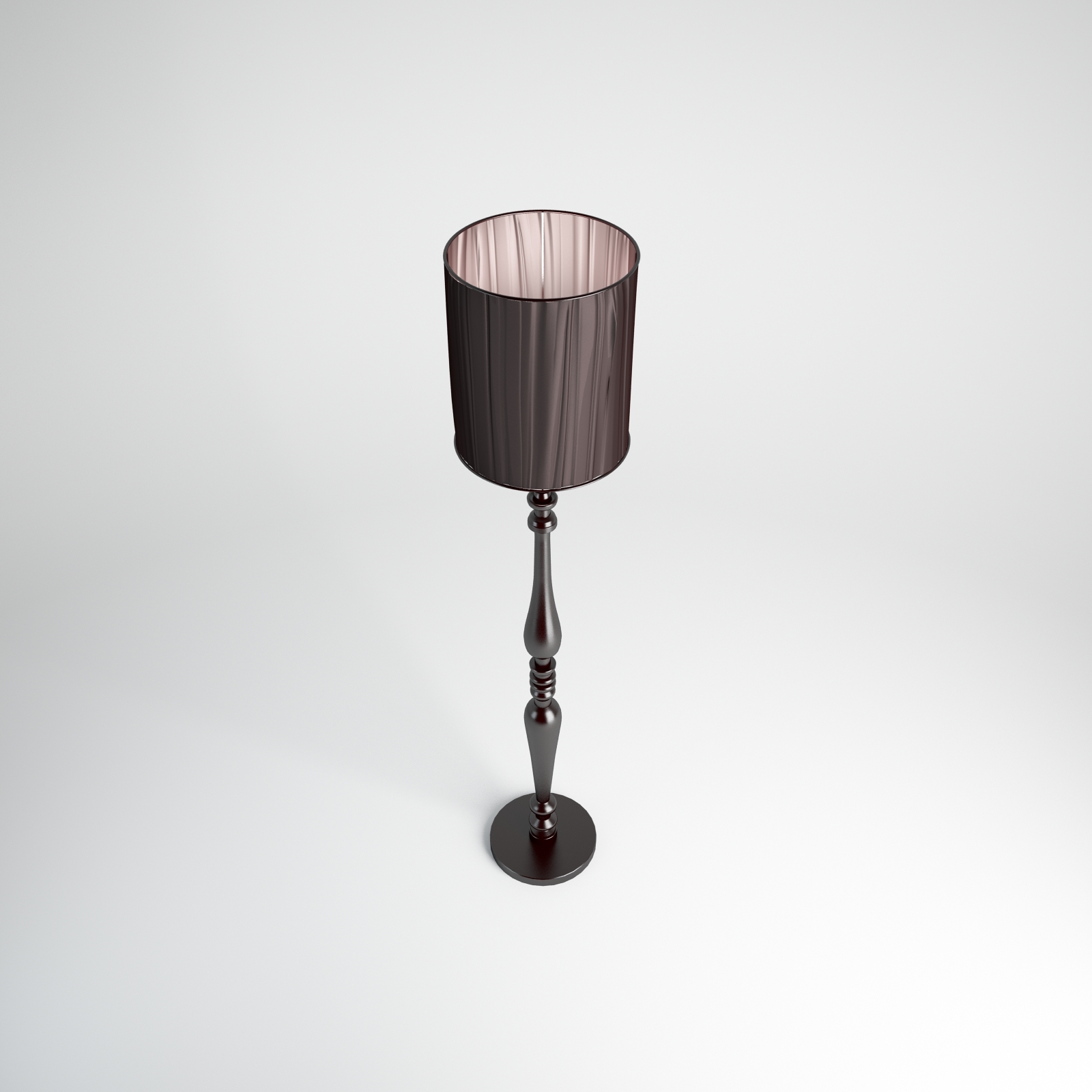 3d standing lamp lights