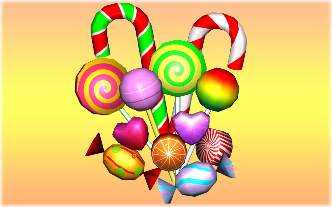 3d candies pack