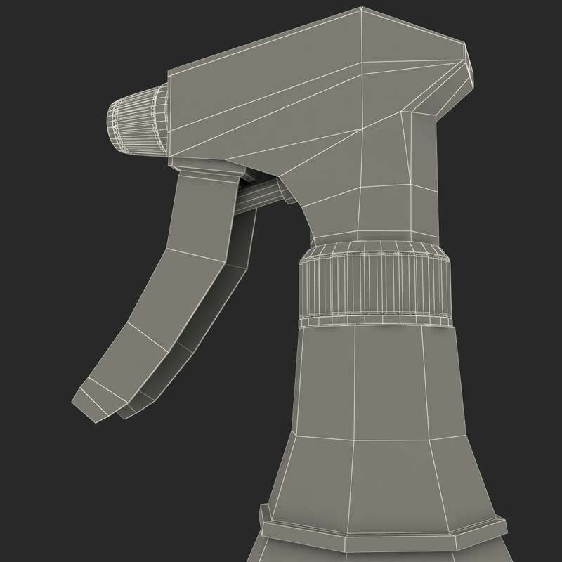 3ds max spray bottle