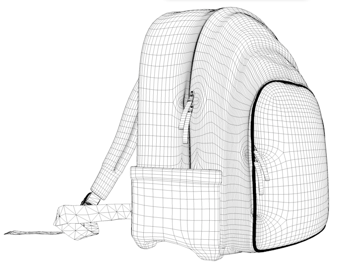 backpack pack 3d 3ds