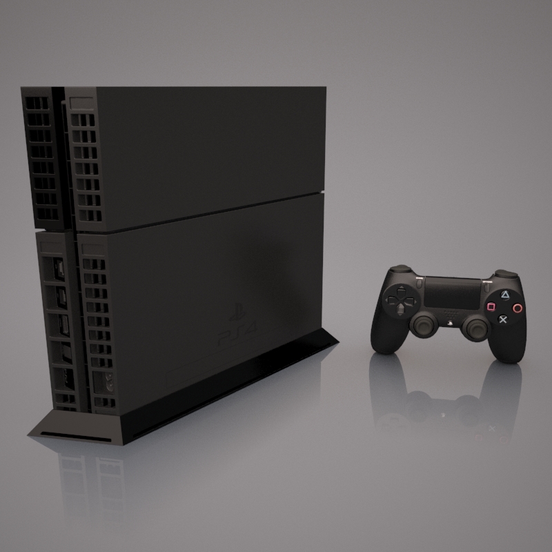3ds max sony playstation 4 gaming