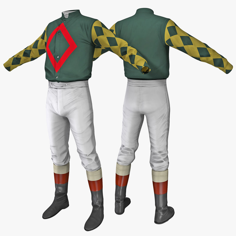 3d model of jockey clothes 2