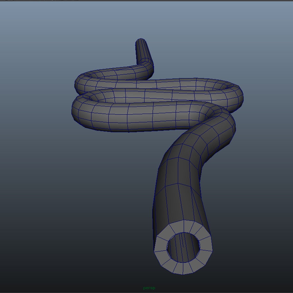 3d Silly Straw Model