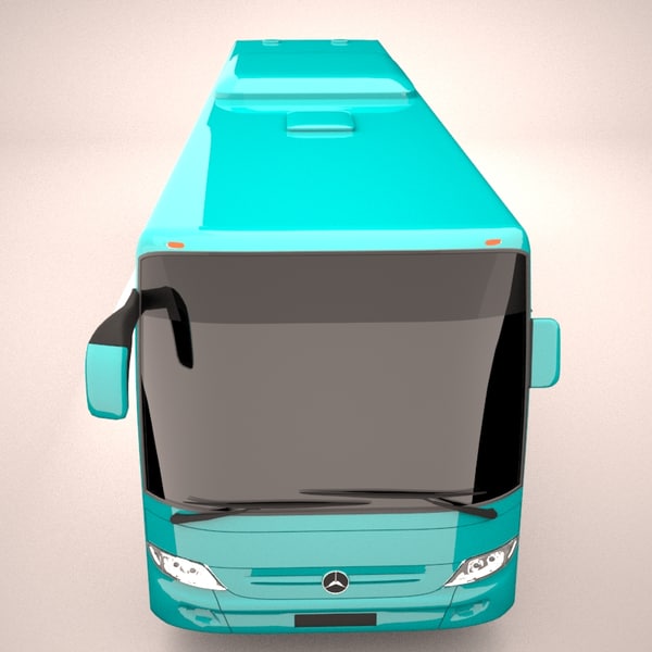 mercedes benz integro bus 3d max