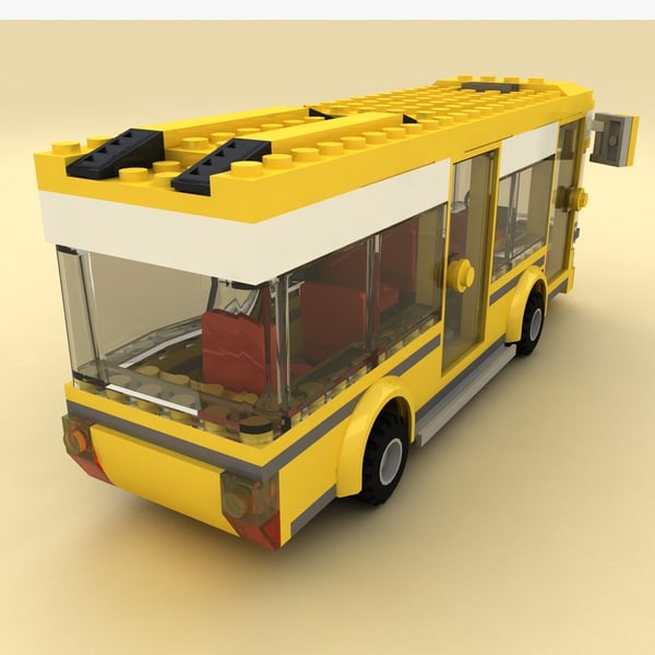 Ônibus LEGO 7641 Modelo 3D - TurboSquid 774711