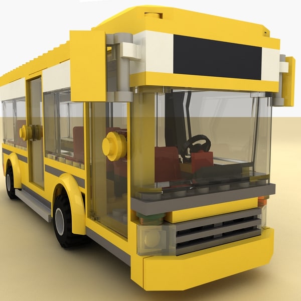 Ônibus LEGO 7641 Modelo 3D - TurboSquid 774711