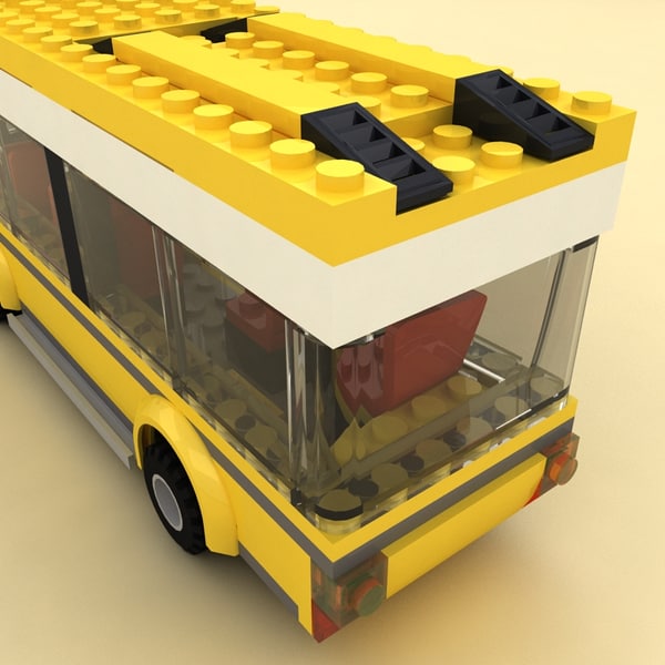 Ônibus LEGO 7641 Modelo 3D - TurboSquid 774711