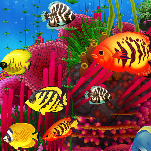 sea fish 3d max